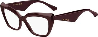 Etro Femme, Accessoires, Rouge, Taille: 54 MM 0098 Eyeglasses