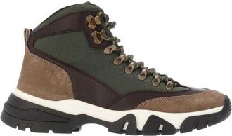 HUGO BOSS Verkleidet Stiefeletten f&uuml;r Herren, Materialmix (Gr&uuml;n)