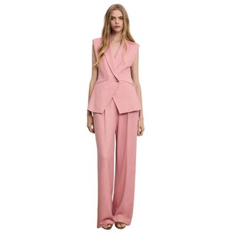 Veronica Beard Damen, Hosen, Rosa, SGr&ouml;&szlig;e