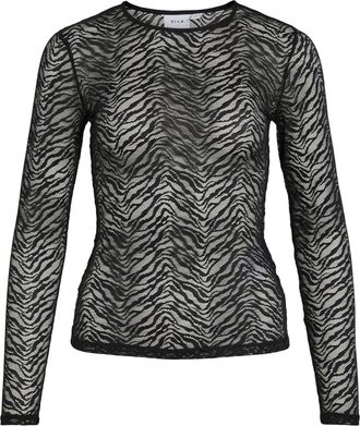 Vila Vimessara O-Neck L/S Top/R