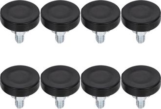 Artibetter IWOWHERO 8 St&uuml;ck Teiliges Verstellbares Schraubf&uuml;&szlig;e mit Rundem Sockel zum Nivellieren Wackeliger M&ouml;bel H&ouml;henverstellbare Stellf&uuml;&szlig;e f&uuml;r Stuhl Tisch Sof