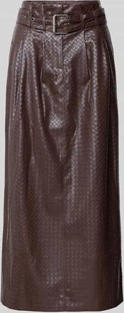 Rotate Knielanger Rock mit Eingrifftaschen