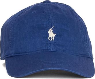 Polo Ralph Lauren Homme, Accessoires, Bleu, Taille: ONE Size Casquette de baseball en coton chino