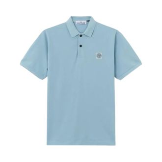 Stone Island Homme, Tops, Bleu, Taille: M Polo Slim-fit