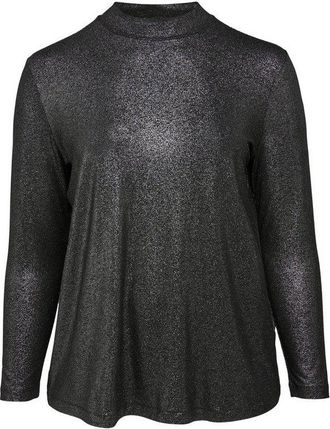 s.Oliver Langarmshirt T-Shirt Langarmshirt mit Glitzereffekt