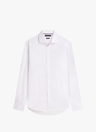 Tommy Hilfiger Chemise droite en coton m&eacute;lang&eacute;
