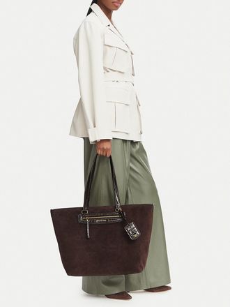 Michael Kors Handtasche MICHAEL Michael Kors Jet Set Travel 30F6ATVT4S Dunkelbraun