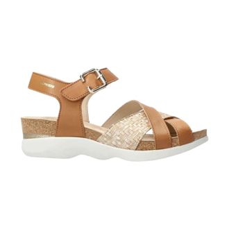 Mephisto Elegante Keilsandalette - - Shoes - Damen - Braun - 42 EU