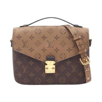 Louis Vuitton Pre-owned Monogram Reverse Pochette - - Pre-owned - Damen - Braun - ONE SIZE