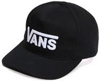 Vans Drop V Logo Snapback Hat - - Accessories - Damen - Schwarzk - ONE SIZE