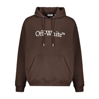 Off-white Logo Sweatshirt - - Sweatshirts & Hoodies - Herren - Braun - XL