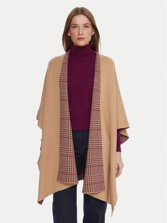Benetton United Colors Of Benetton Poncho 112HEU01N Beige Regular Fit