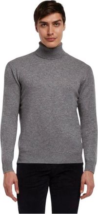 Brooks Brothers Homme, Pulls, Gris, Taille: XS Pull Col Roul&eacute; en Cachemire