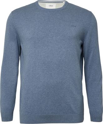 s.Oliver Herren Pullover 2174101 Blue 5XL