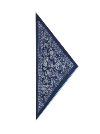 Etro Mens Scarf Etro Blue Silk Scarfs