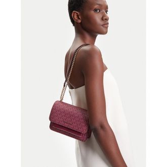 Michael Kors Handtasche MICHAEL Michael Kors Claire 32R5GC7C1V Dunkelrot