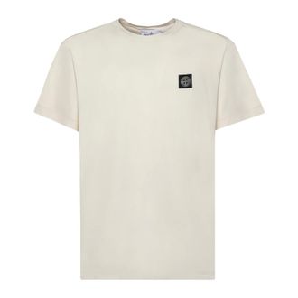 Stone Island Homme, Tops, Beige, Taille: XL Compass T-Shirt