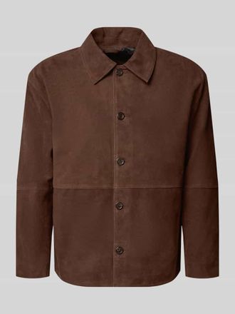 Selected Regular Fit Lederjacke mit Umlegekragen Modell RORY