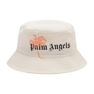 Palm Angels Hollywood Cap - - Accessories - Herren - Wei&szlig; - ONE SIZE
