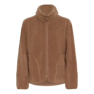 Kaffe Amphora Fleecejacke - - Sport - Damen - Braun - XS