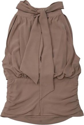 Rotate Rotate Birger Christensen, Femme, Blouses et Chemises, Beige, Taille: 42 FR Top