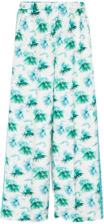 Max Mara Seiden Umile Hose - - Trousers - Damen - Mehrfarbig - S