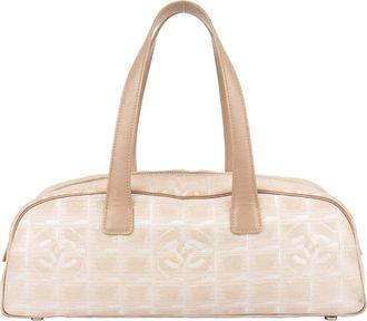 Chanel Crossbody Bags - Chanel Travel Line Monogram Handbag - Gr. unisize - in Beige - f&uuml;r Damen