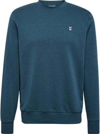 Hummel Sweatshirt Minimalistisches Design mit dezentem Motiv (1-tlg) hmlPULSE SWEAT CREWNECK