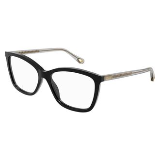 Chlo&eacute; unisex, Accessoires, Noir, Taille: 52 MM Monture optique carr&eacute;e
