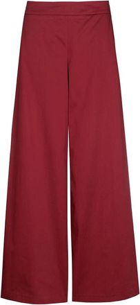 Marie M&eacute;ro Femme, Pantalons, Rouge, Taille: 38 FR Wide Pantalons