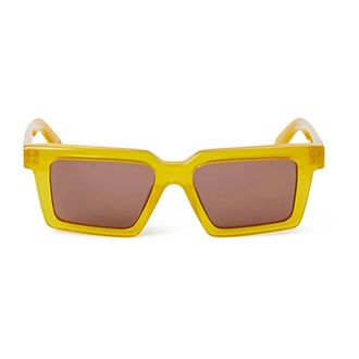 Off-white Femme, Accessoires, Jaune, Taille: 54 MM Lunettes de soleil Windsor