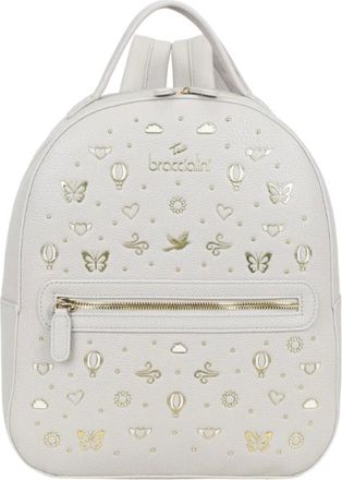 Braccialini Femme, Sacs, Gris, Taille: ONE Size Beth Strass Backpack