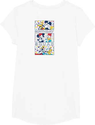 Disney Mickey Mouse and Friends Confetti Crew Birthday Squad T-Shirt