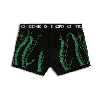 Octopus Homme, Sous-vêtements, Vert, Taille: S Boxer Outline Vert avec Impression de Tentacules