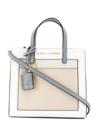 Marc Jacobs sac &agrave; main &agrave; design structur&eacute; - Tons neutres
