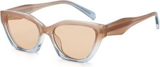 Generic Lunettes De Soleil R&eacute;tro &Agrave; Monture Carr&eacute;e For Hommes Et Femmes, Sports De Plein Air Quotidiens, Shopping Photo(Brown)