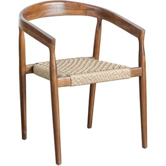Sklum Chaise de jardin en bois de teck Visby SKLUM