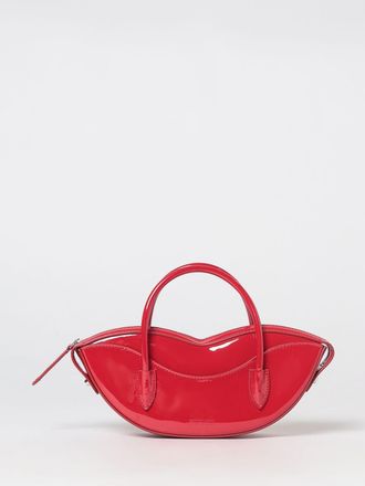 Fiorucci Mini sac Lips en cuir synth&eacute;tique verni avec double anse