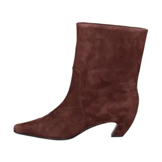 Marc Ellis Botte &agrave; talon New York - Femme - Chaussures - Brun - Taille: 37 EU