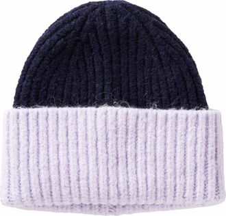 Benetton Damen Berretto 6nwbda01l Winter-Zubeh&ouml;r-Set, blau, L