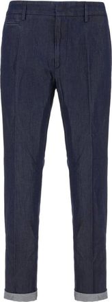 Dondup Homme, Pantalons, Bleu, Taille: W33 Pantalons &Eacute;l&eacute;gants pour Hommes et Femmes