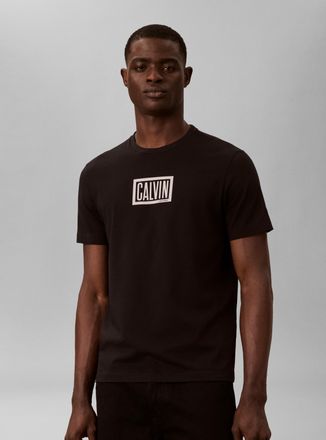 Calvin Klein Jeans T-Shirt CALVIN KLEIN JEANS BOXED CALVIN GRAPHIC TEE, Herren, Gr. XXL, schwarz, Web, Obermaterial: 100% Baumwolle, unifarben, regular fit normal, Rundh