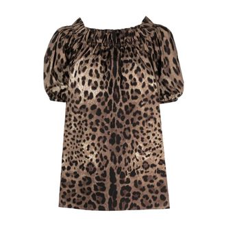 Dolce & Gabbana Damen, Blusen & Hemden, Braun, XSGr&ouml;&szlig;e