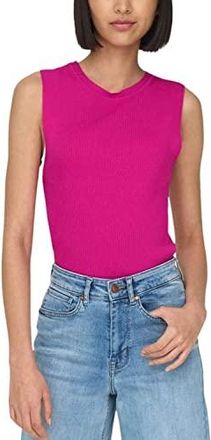 Only Only Femme Onlmajli S/L KNT Noos Top, Fuschia, S EU