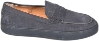 Tod's Homme, Chaussures, Bleu, Taille: 42 1/2 EU Classic Penny Loafer