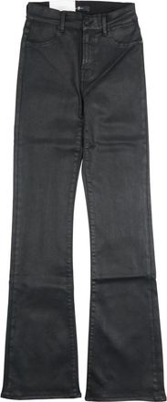 7 For All Mankind Femme, Jeans, Noir, Taille: W27 Wide Jeans