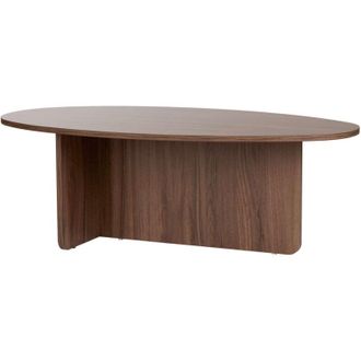 Hanah Home Table basse en bois Orba - 120 x 65 x 40 cm - Noyer