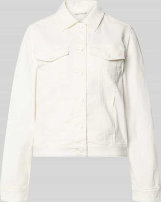 s.Oliver Red Label Regular Fit Jeansjacke aus Baumwoll-Mix