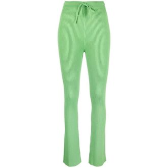Nanushka Cornelie Weite Hose - - Trousers - Damen - Gr&uuml;n - M