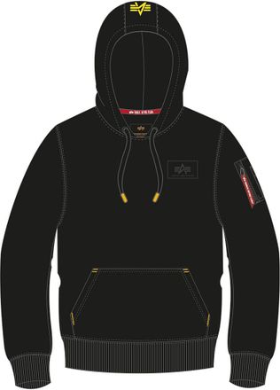 Alpha Industries Herren Safety Line Hoody Kapuzenpullover, Black, M